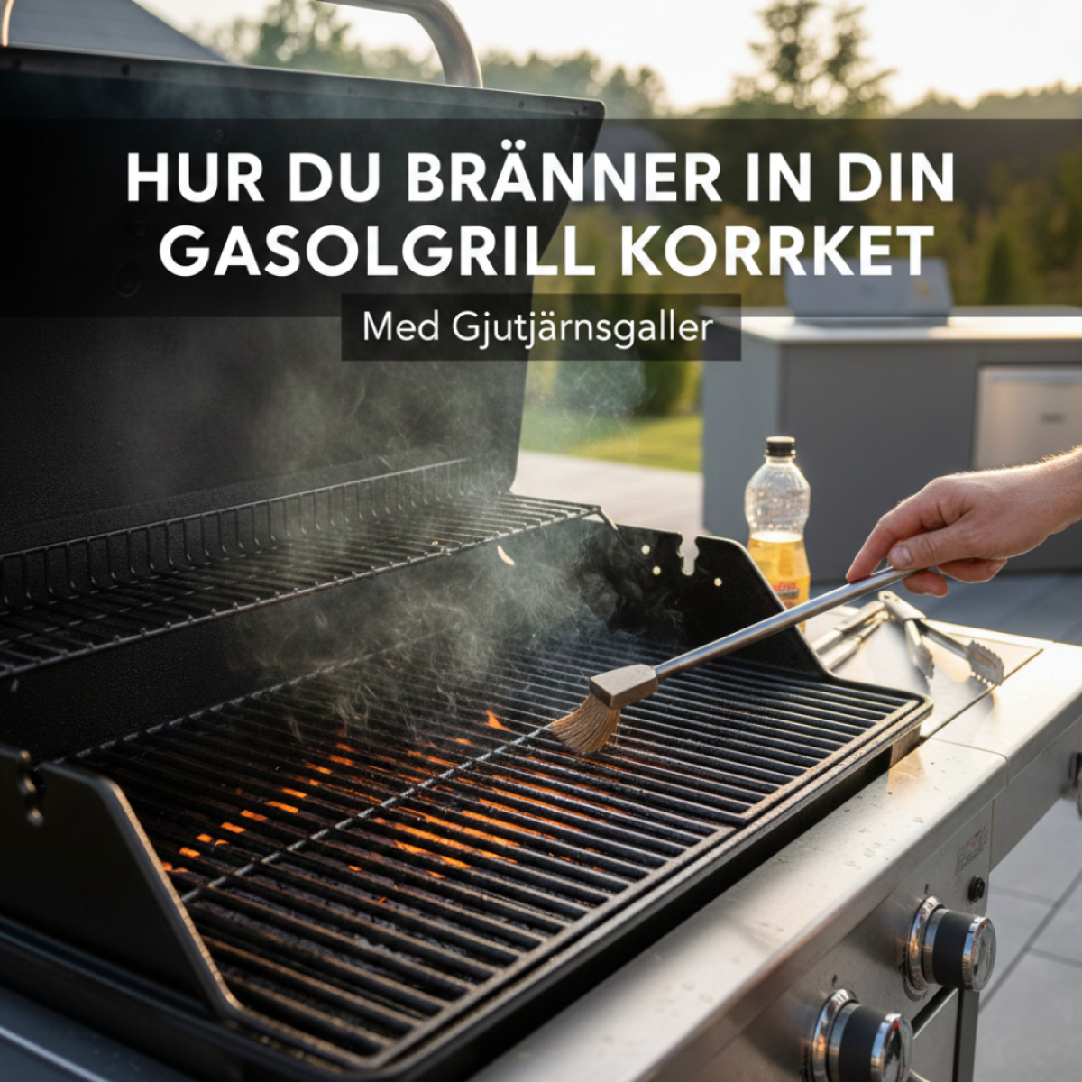 Bränn in din nya gasolgrill - Burgerstore